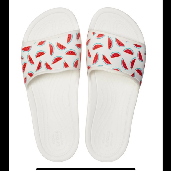 CROCS | Shoes | Crocs Watermelon Slides | Poshmark